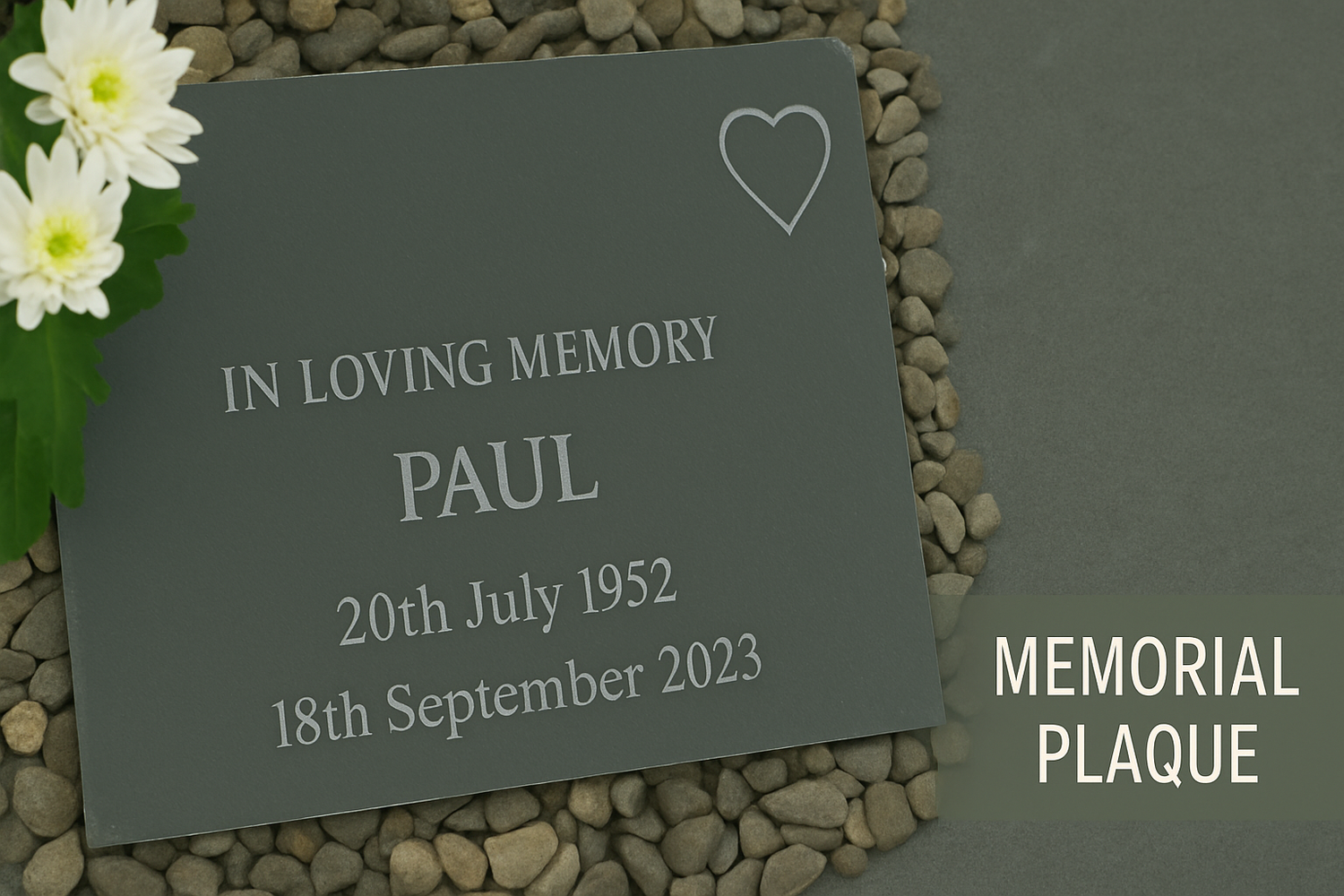 Personalised Grave Plaques Crafted from Lake District Slate – Honister