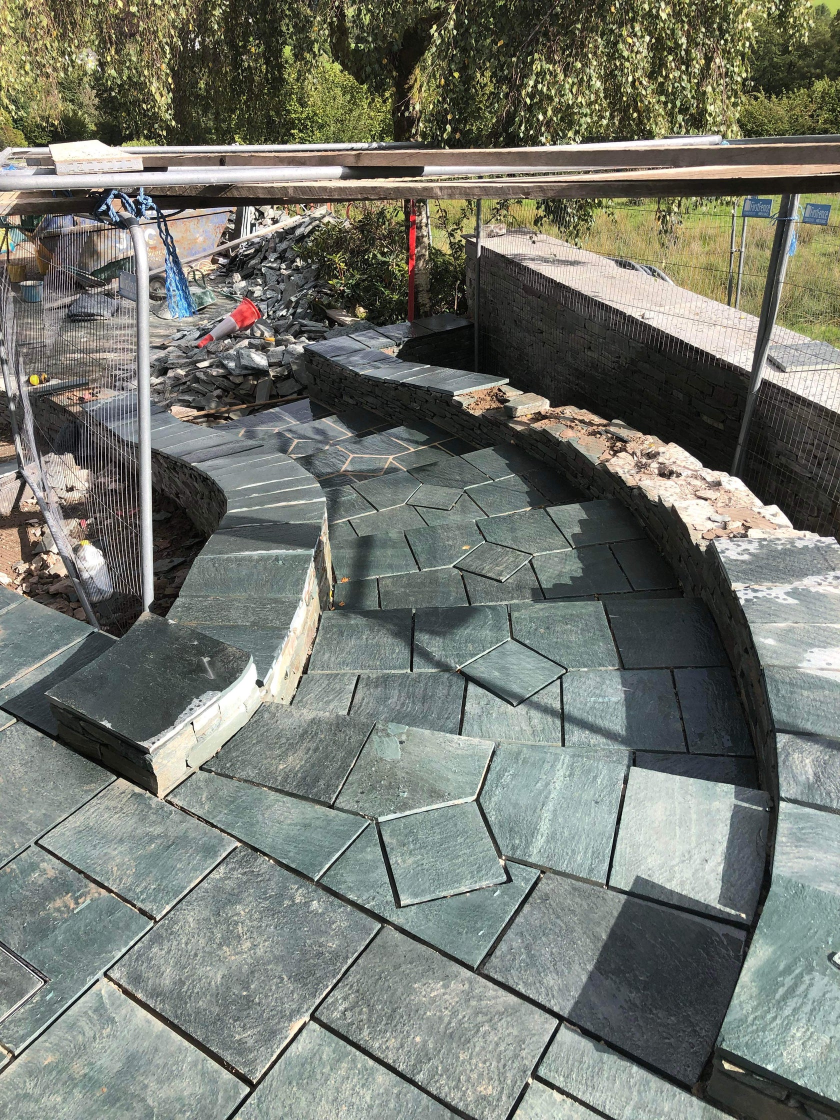 Slate Flagstones | Garden Flagstones | Farmhouse Flagstone Flooring ...